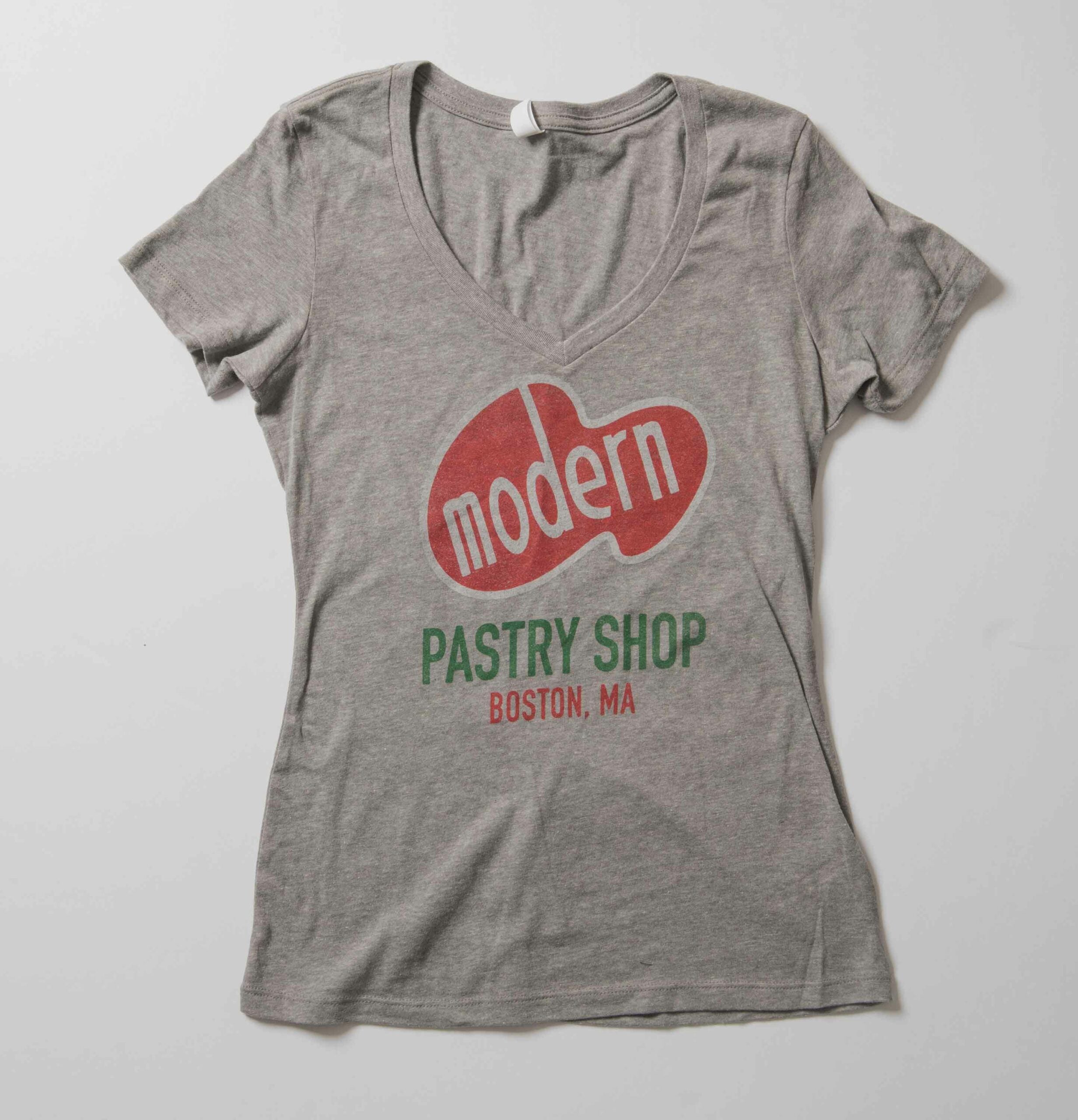 Modern Pastry Logo Women's V-Neck T-Shirt